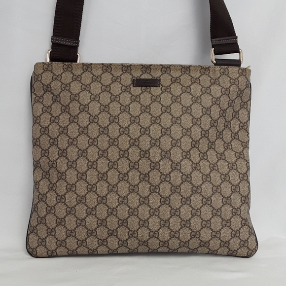 Gucci | Bags | New Gucci 2446 Gg Supreme Canvas Messenger Bag | Poshmark